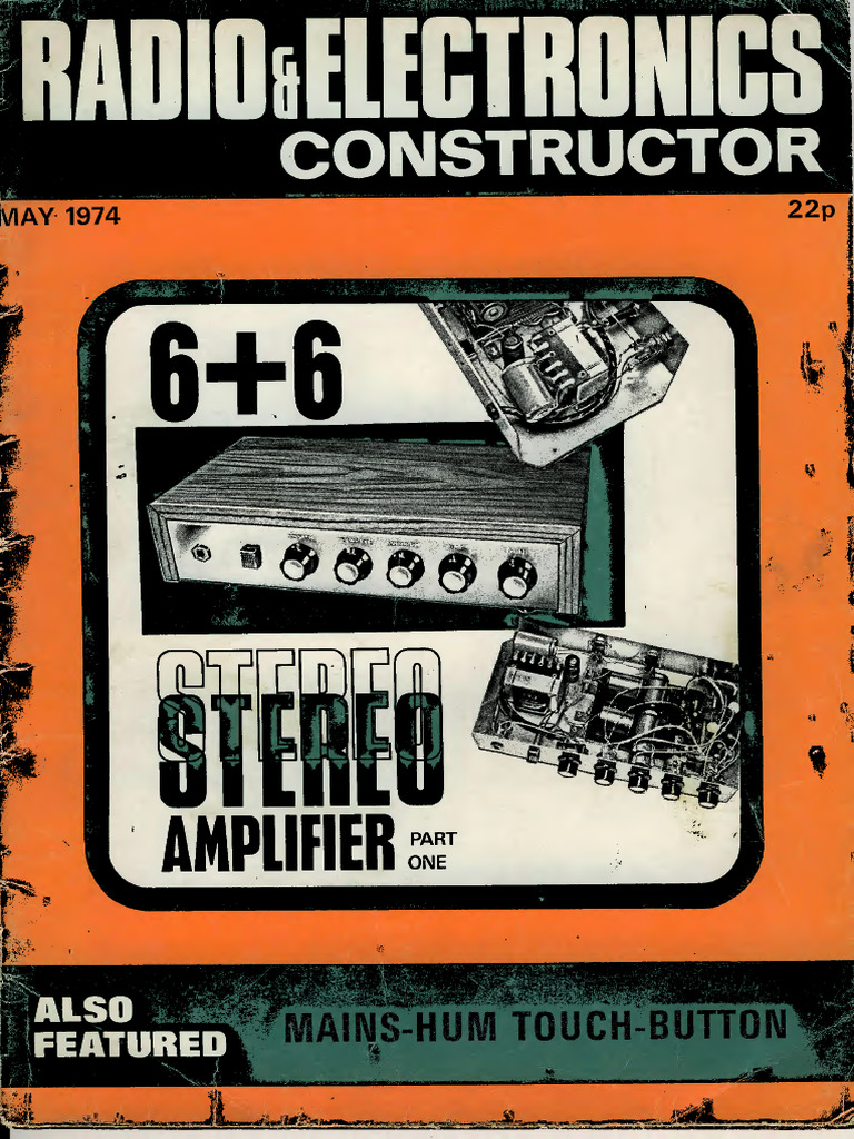 RADIO CONSTRUCTOR 1974-05 | PDF | Amplifier | Rectifier