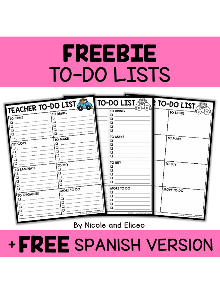 To-Do Lists: Freebie | PDF