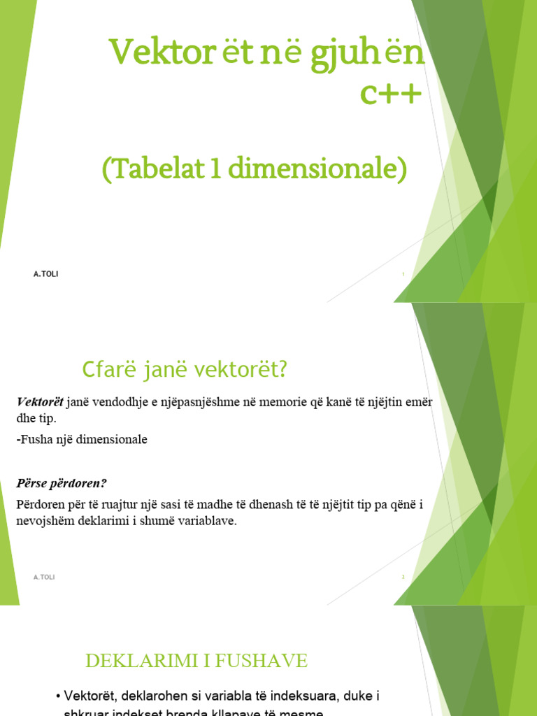 Vektoret Leks - PPTM | PDF