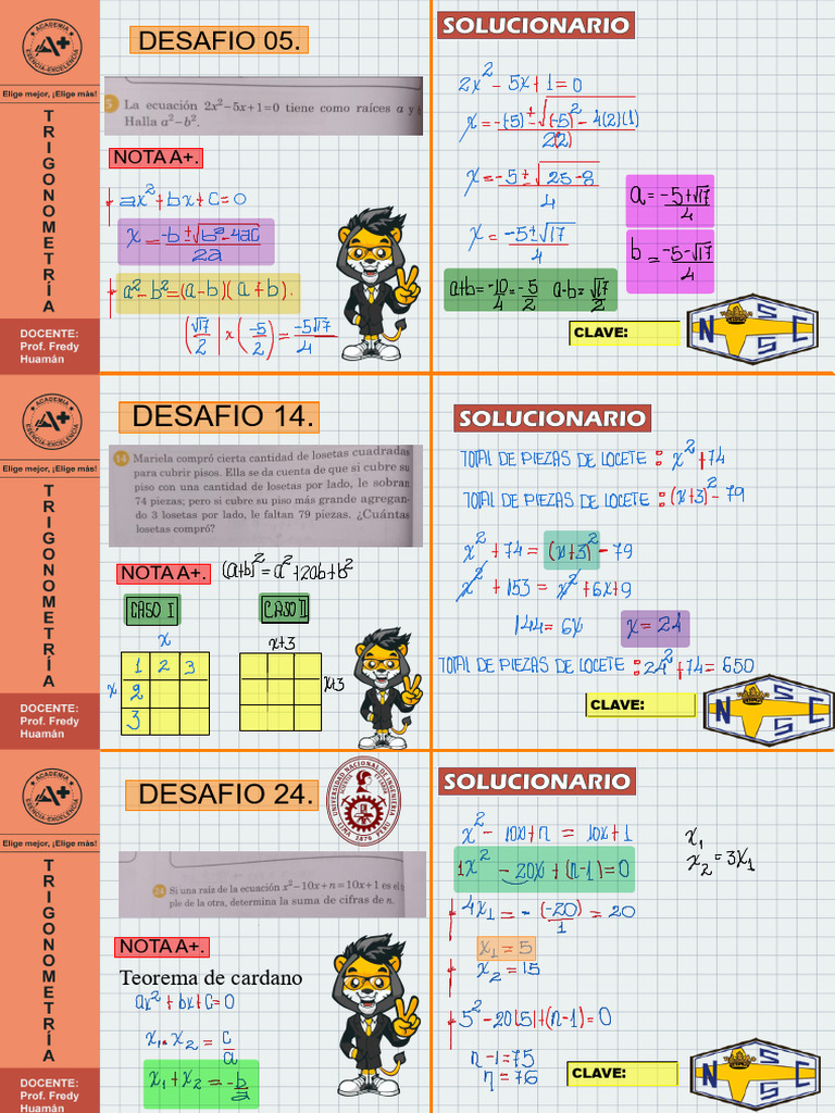 Algebra - Autosave Anotado | PDF