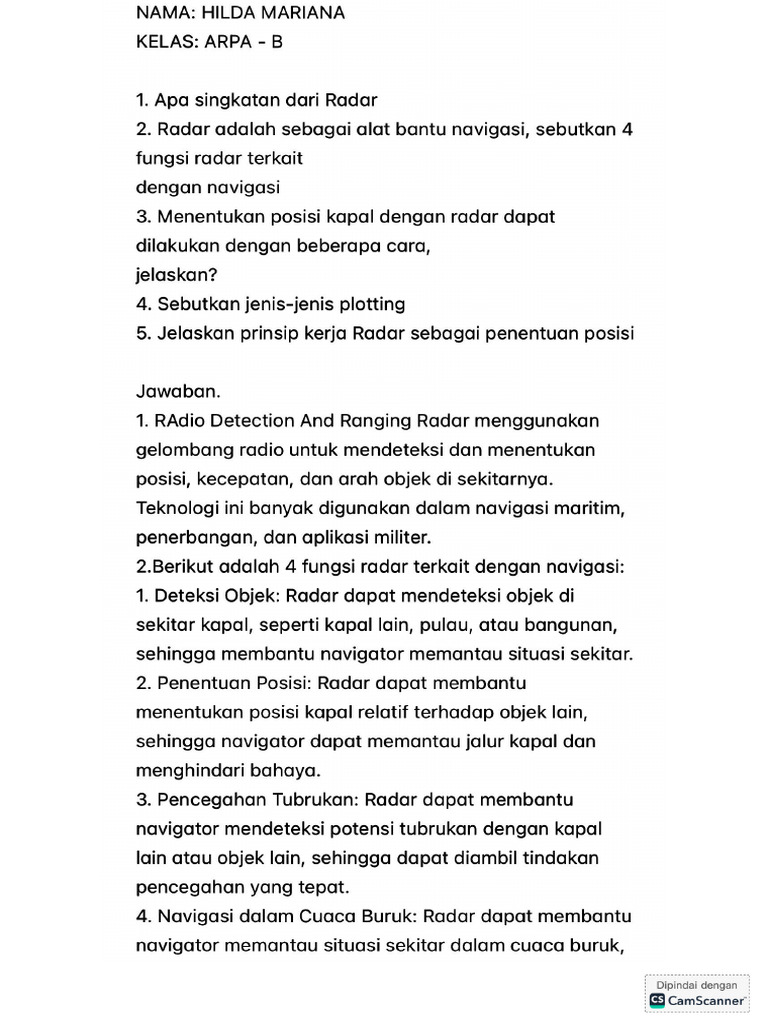 Tugas Hilda Mariana (Arpa - B) | PDF