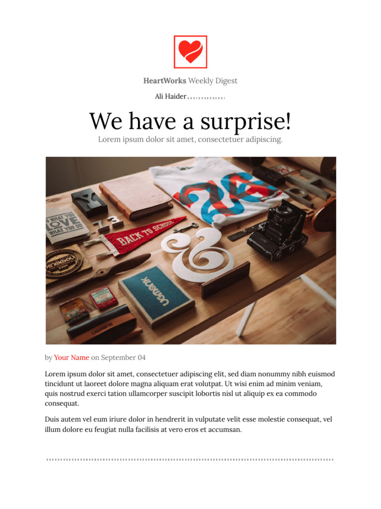 Newsletter Template | PDF
