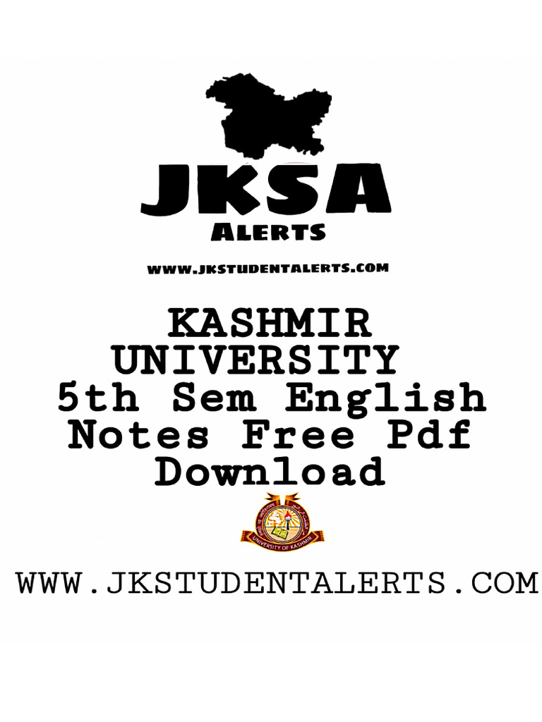 Eng Notes 5 TH Sem | PDF