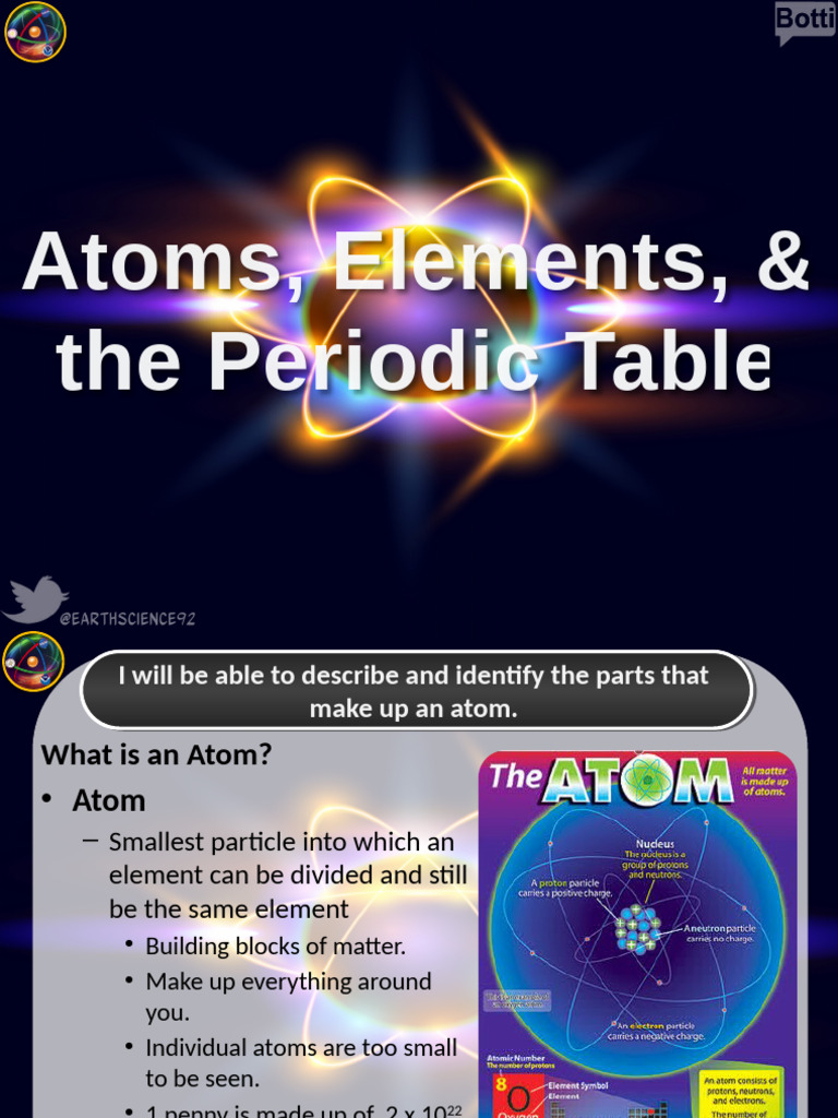 Understanding Atoms and the Periodic Table | PDF | Atoms | Mixture