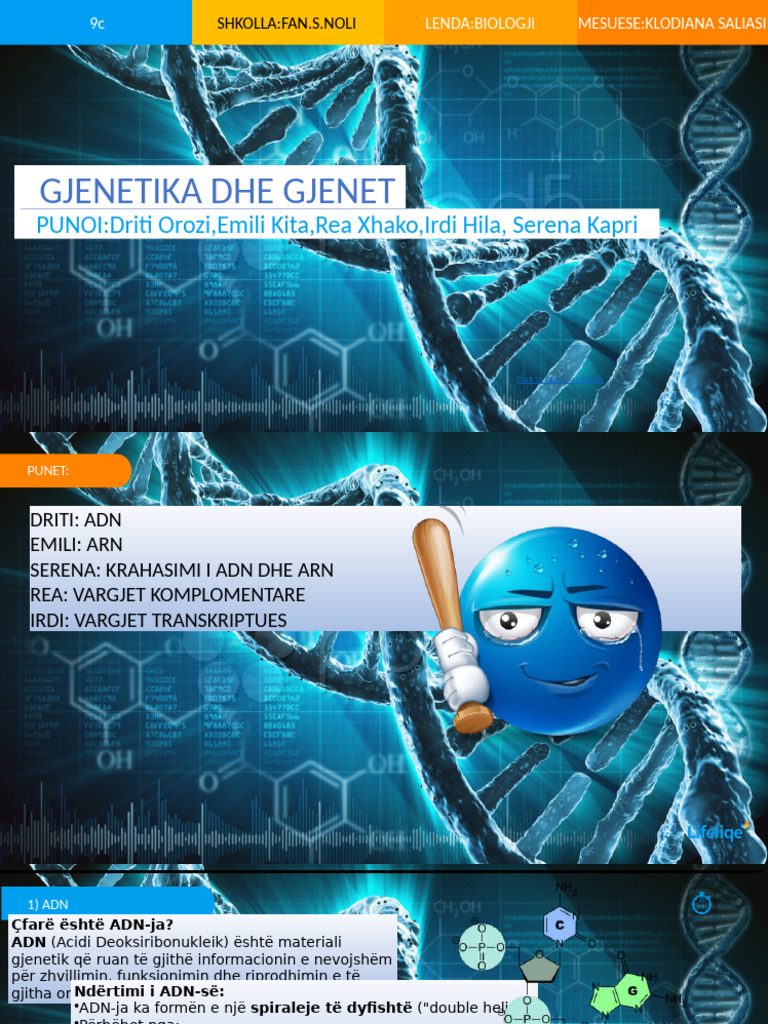 Projekt Biologjia 9 Perfundimtar 2 | PDF