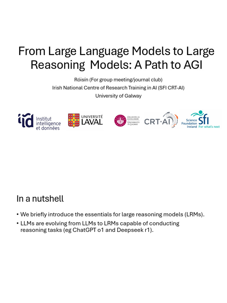 Roisinluo Reasoning in LLMs | PDF | Applied Mathematics | Cognition