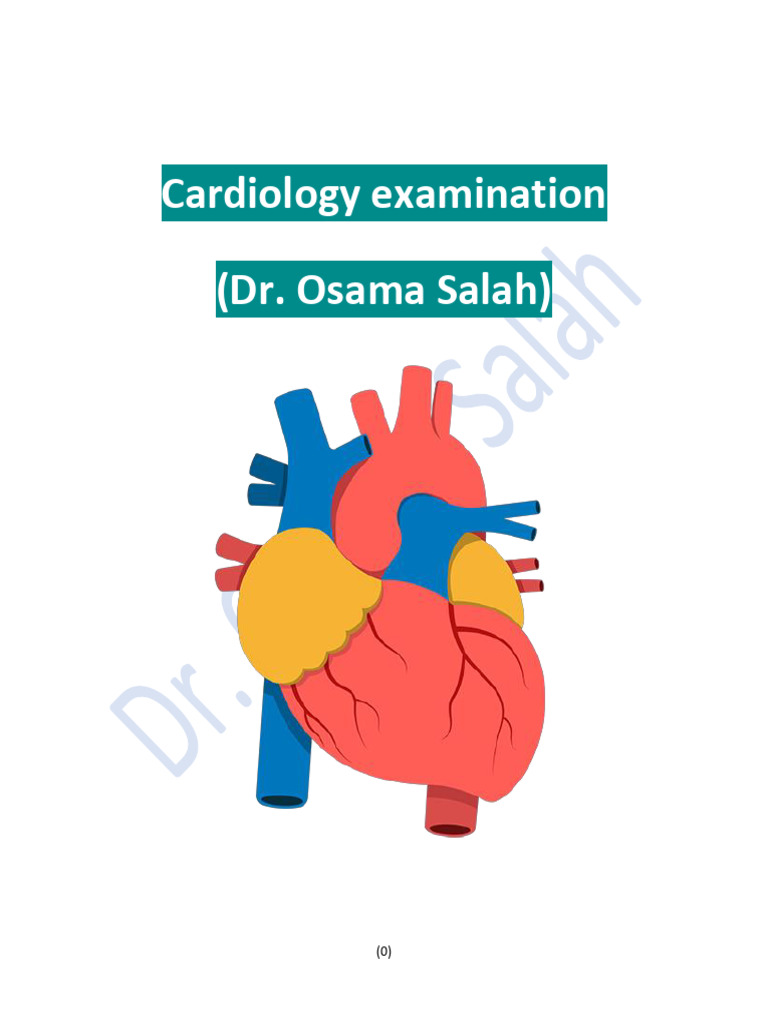 Cardiology Examination 2025 | PDF | Diastole | Pulse