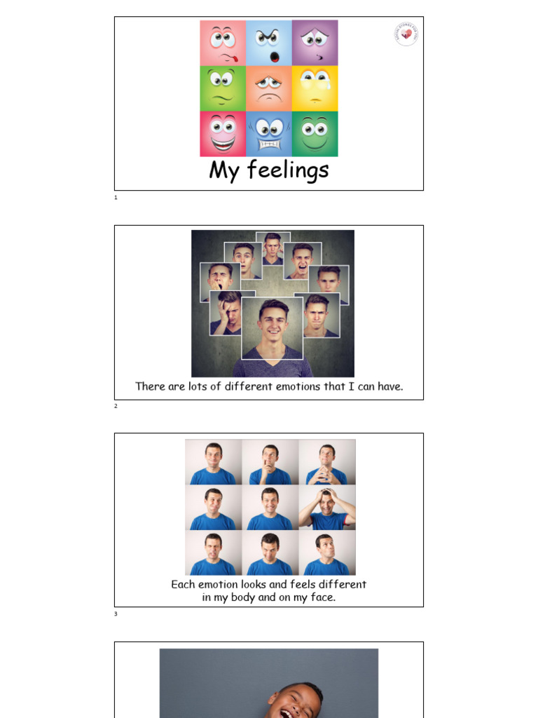 Social Story My Emotions Boy | PDF