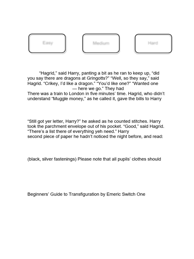 Reading Activity 26-04 Manhã | PDF | Mythography | Harry Potter