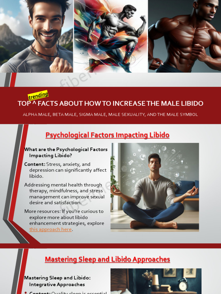 Top Trending Facts About How To Increase The Male Libido | PDF | Libido ...