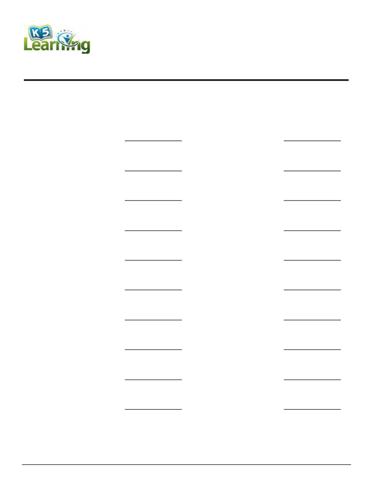 Grade 2: Adding 4 Single-Digit Numbers | PDF