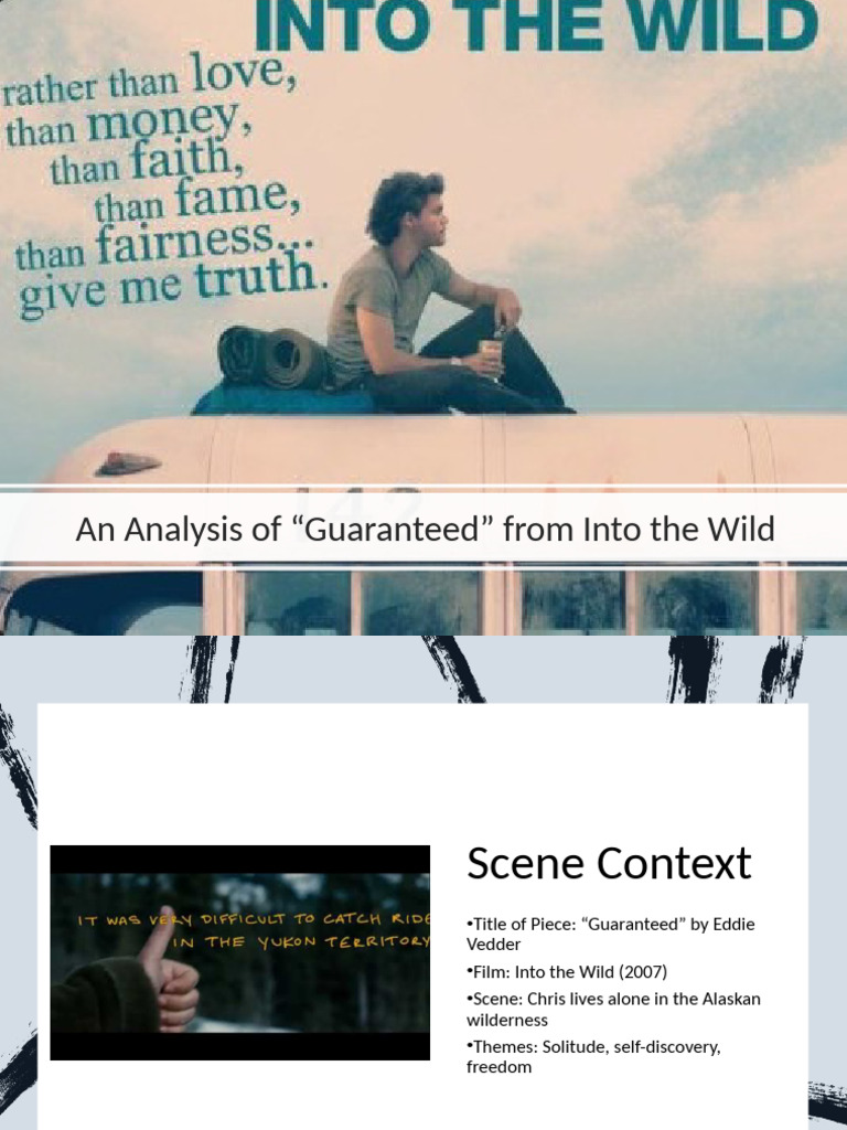 Into The Wild Presentation | PDF