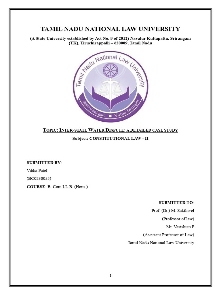 Constitution Law Project Slot II | PDF | Government