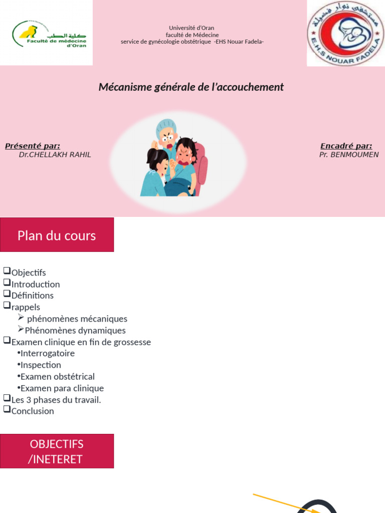 Mecanisme - de - L - Acc RRRR | PDF | Accouchement | Utérus