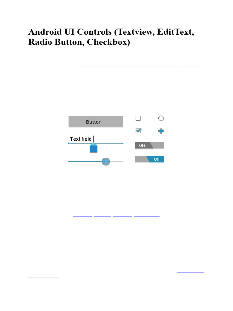 Chapter 4 | PDF | User Interface | Class (Computer Programming)