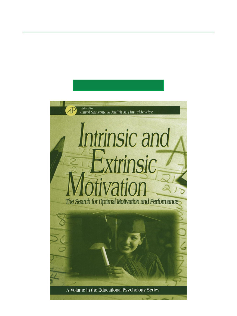 Intrinsic and Extrinsic Motivation Full-Resolution Download | PDF ...