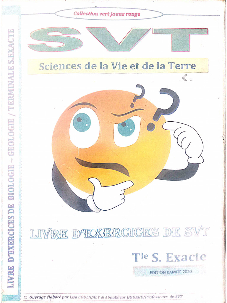 Tse Livres D'exercices de SVT | PDF