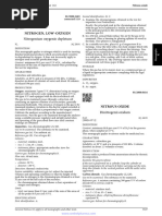 NF Monographs - Nitrogen | PDF | Gas Chromatography | Nitrogen