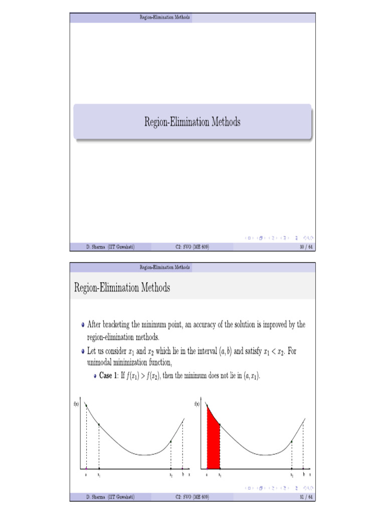 L2 Single-Variable Optimization Handouts 3 | PDF