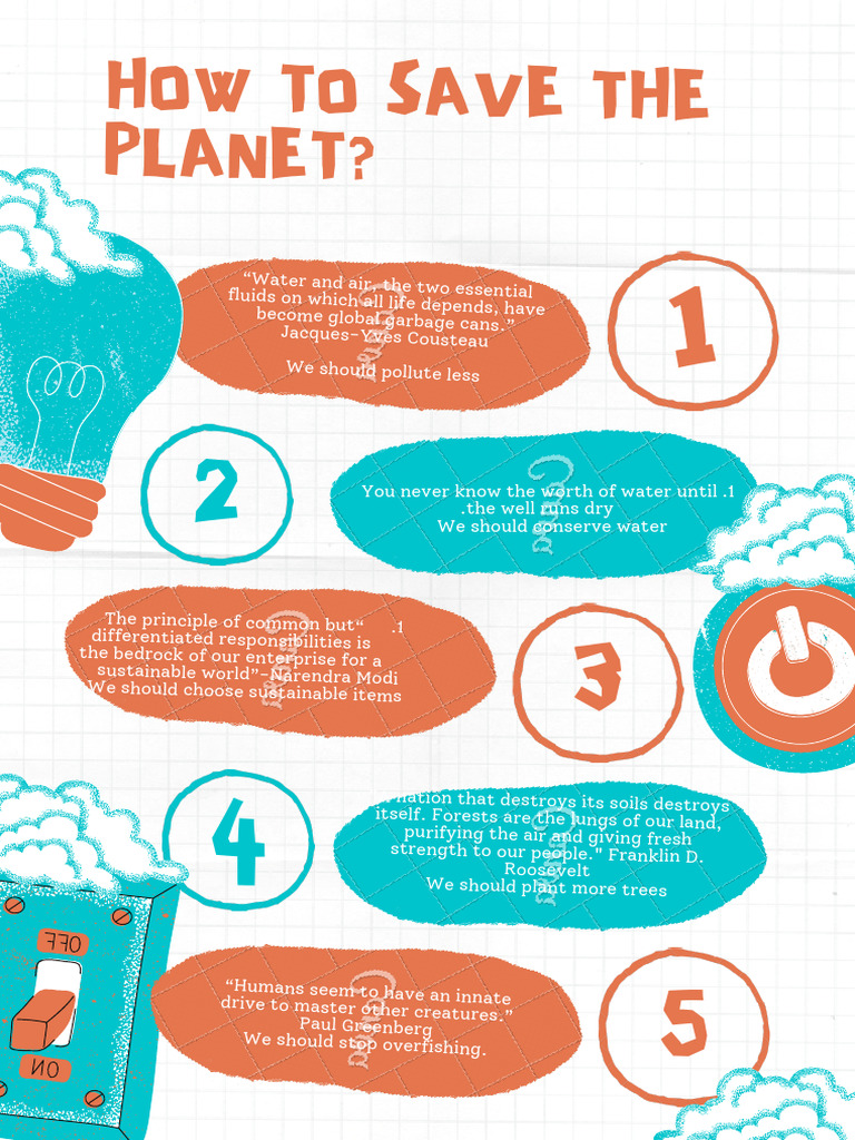 How to save the planet | PDF