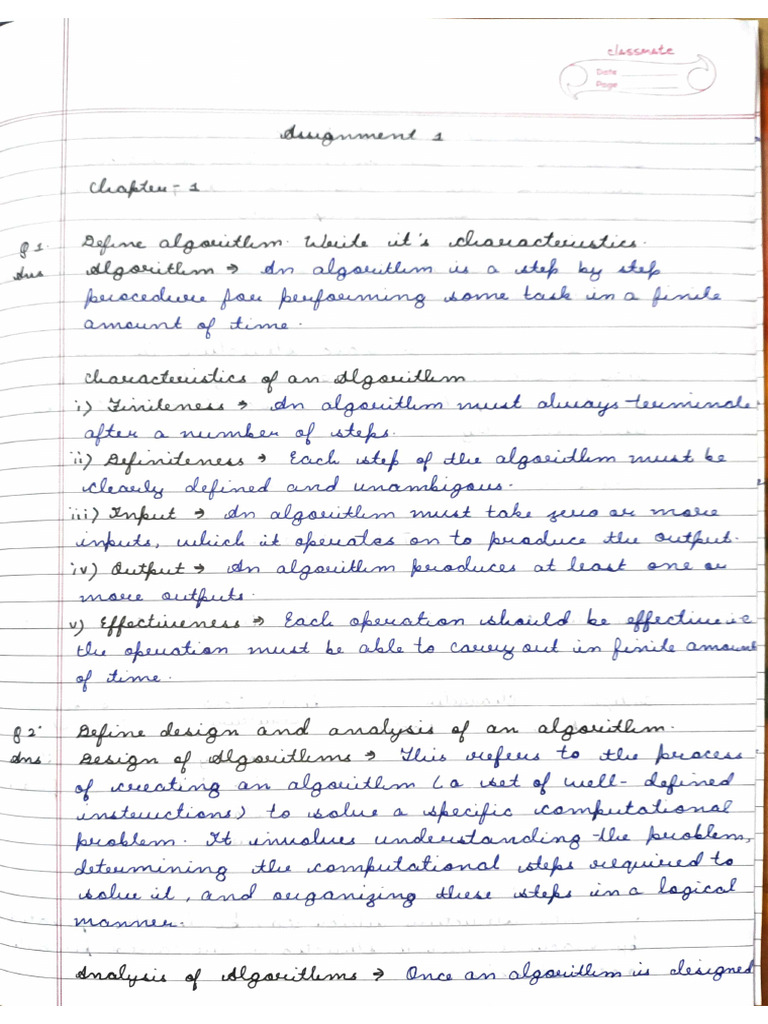 ADA Assignment | PDF