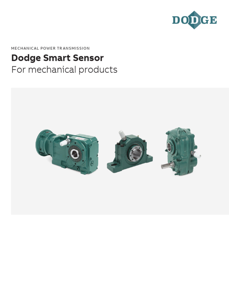 Dodge Smart Sensor Brochure | PDF | Transport Layer Security | Encryption