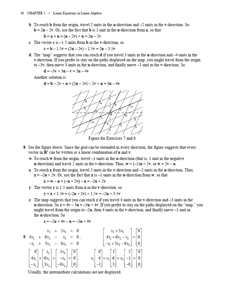 Linear Combinations of Vectors in R2 | PDF | Linear Map | Geometry