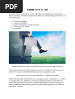 The Learning Zone Model | PDF | Learning | Mentorship