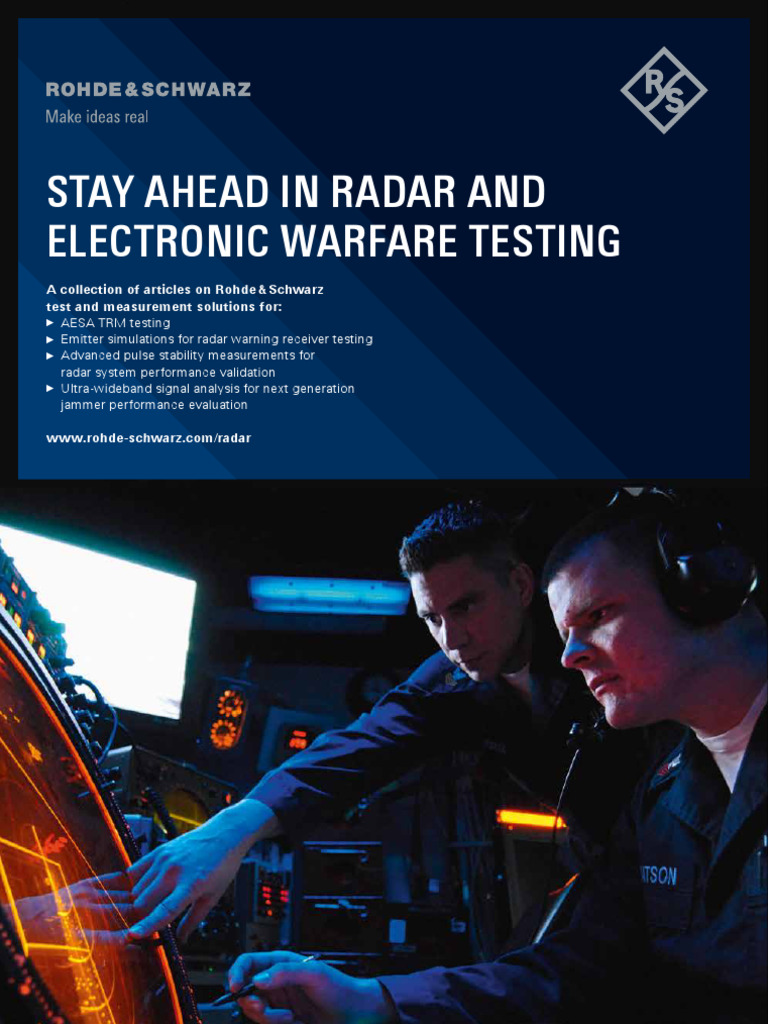 Stay Ahead in Radar and Electronic Warfare Testing Bro en 3609 5739 62 ...