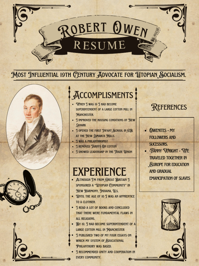 Brown Black Old Vintage UI Graphic Designer Resume | PDF | Socialism ...