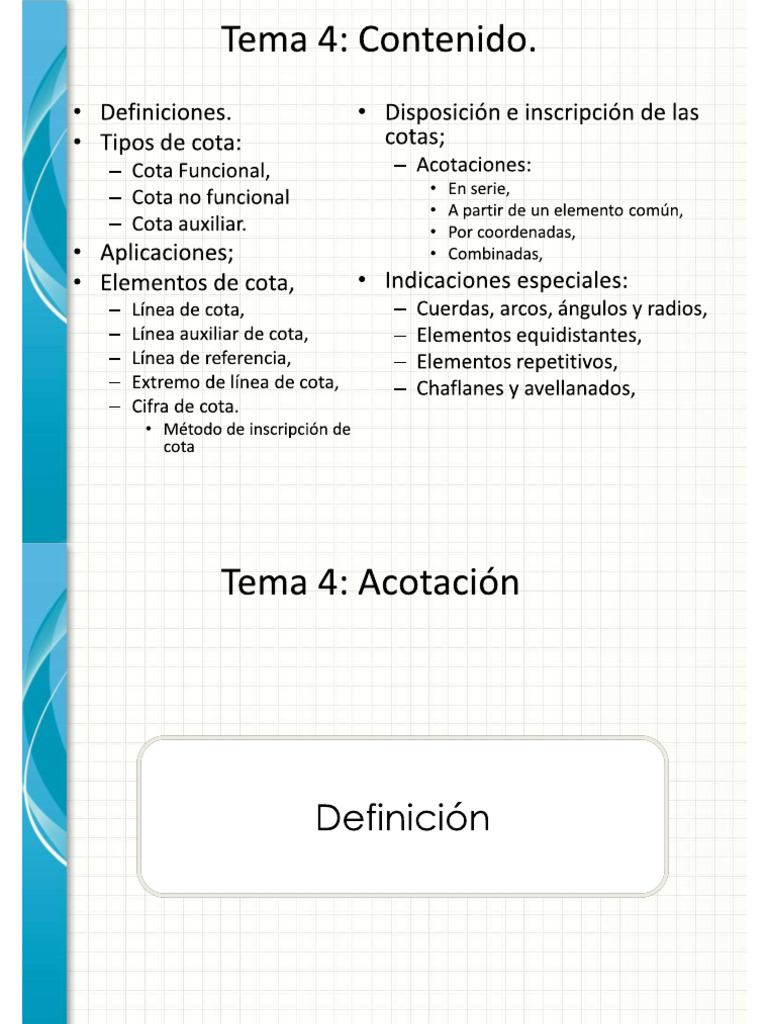 Acotacion Mec 1102 | PDF
