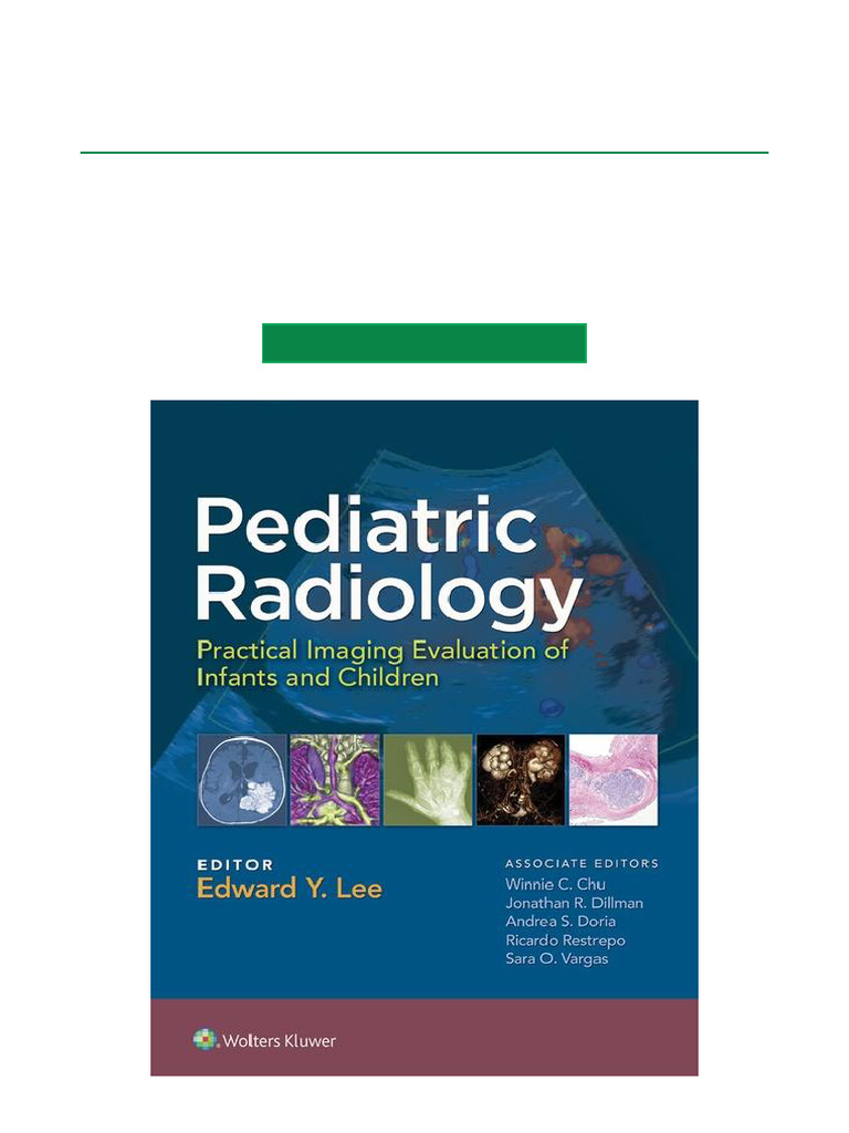 Pediatric Radiology Practical Imaging Evaluation of Infants and ...