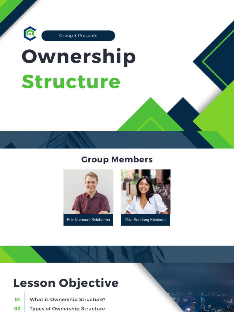 CG Group 3 - Ownership Structure | PDF | Limited Liability Company ...