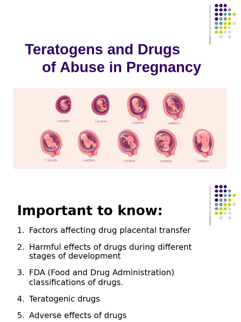 Mechanism of Teratogen | PDF | Prenatal Development | Fetus