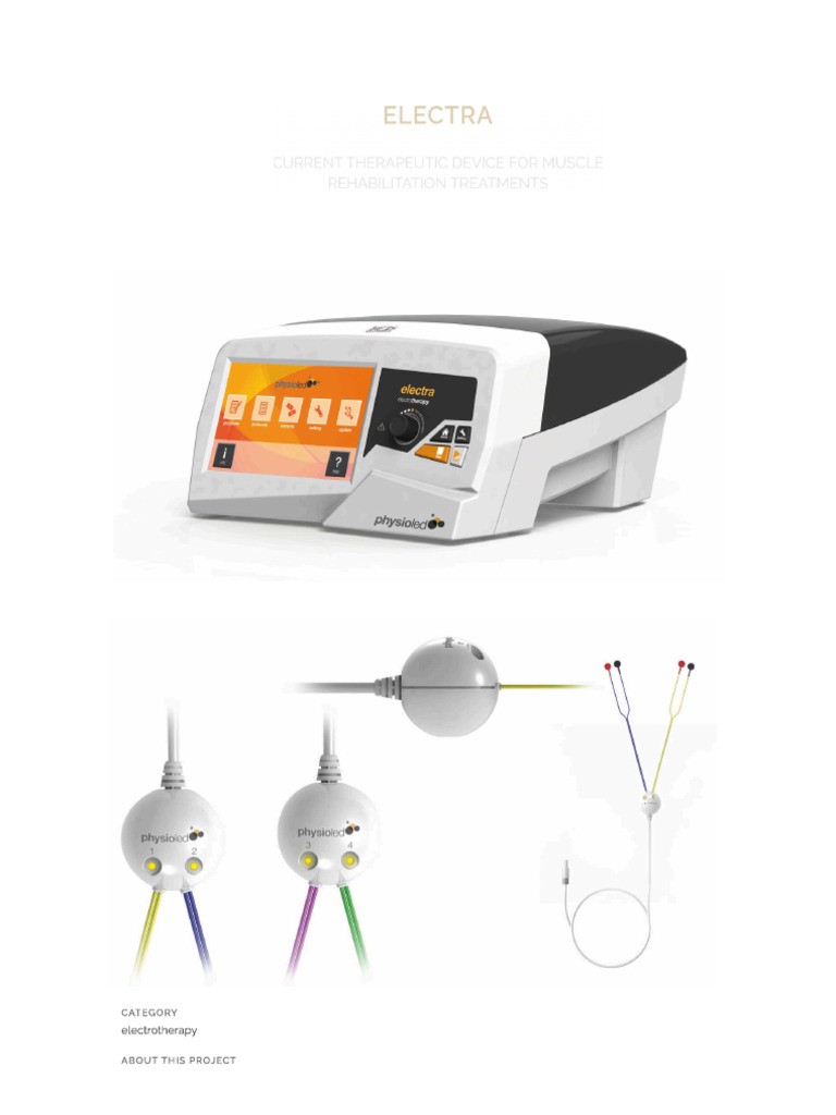 Electra LED SpA - Electrotherapy For Muscle Rehabilitation Treatments | PDF
