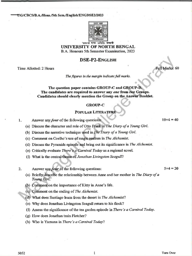 DSE P2 English - Compressed | PDF