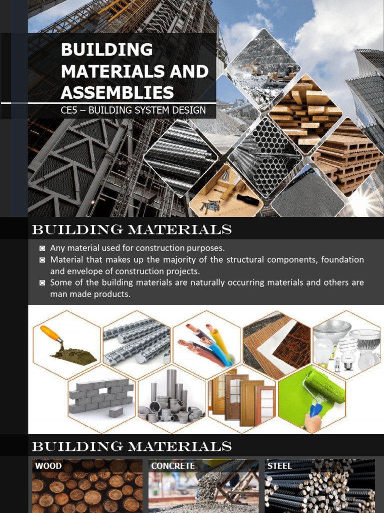 Chapter 3-Building Materials and Assemblies | PDF | Concrete | Door