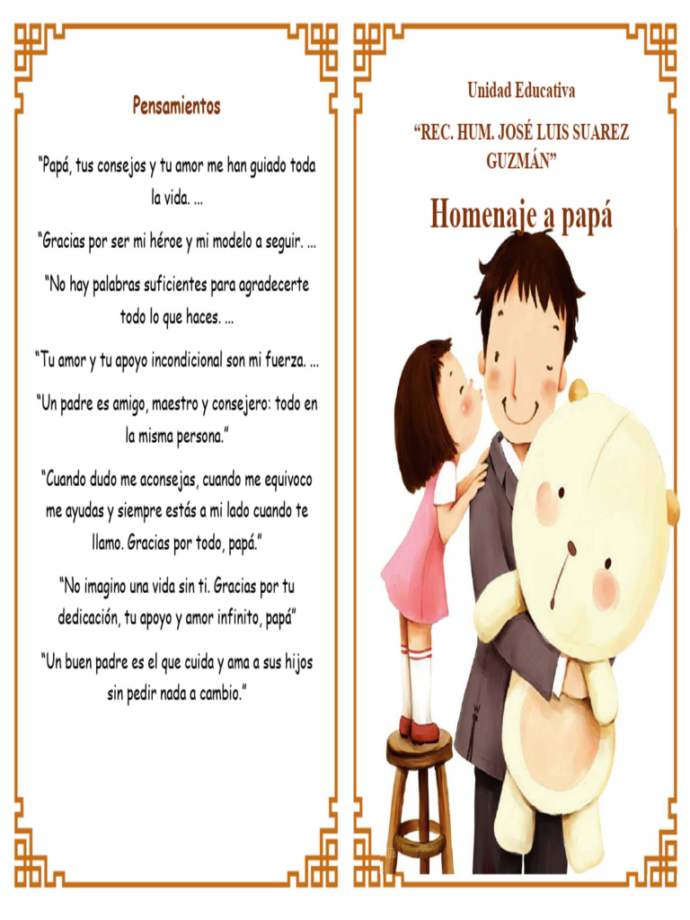 Programa Dia Del Padre | PDF