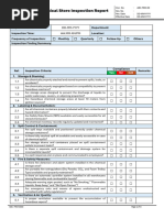 FR 001 Store-Warehouse Inspection Checklist | PDF | Safety ...