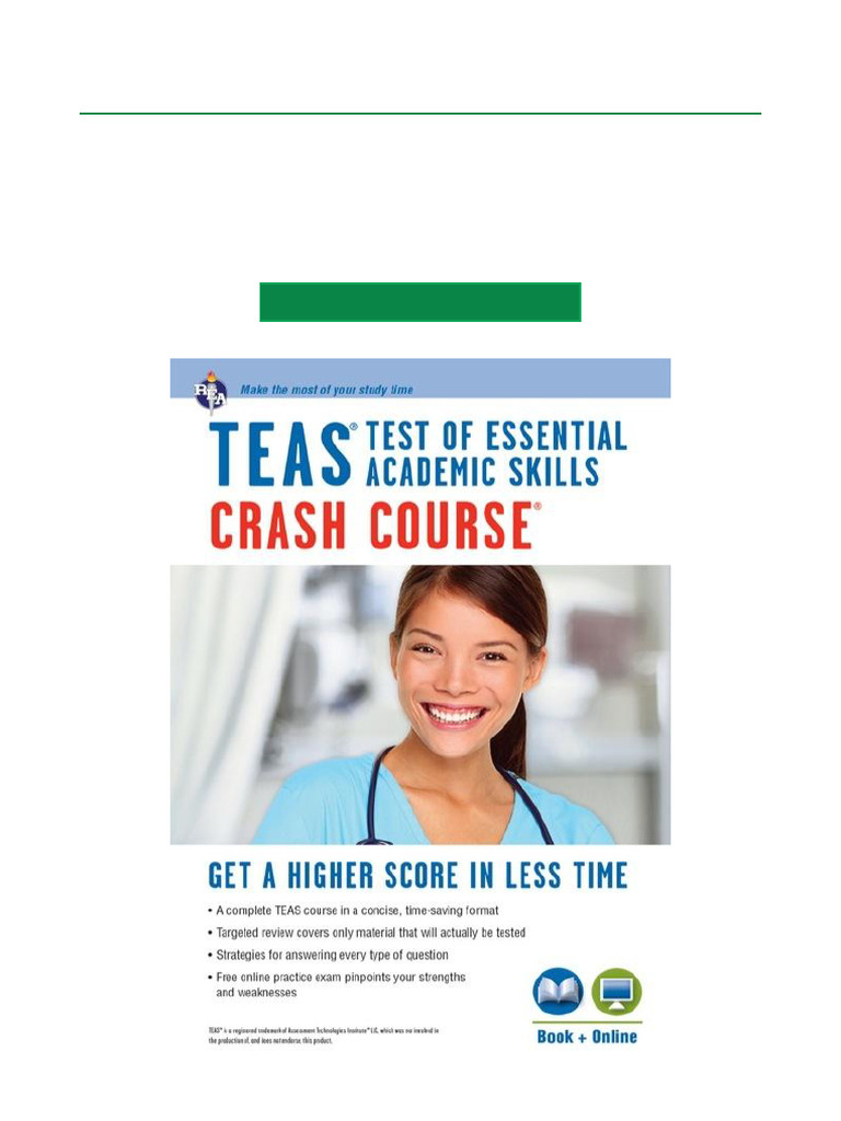 TEAS Crash Course Book + Online, 2nd Edition Complete Chapter Download | PDF