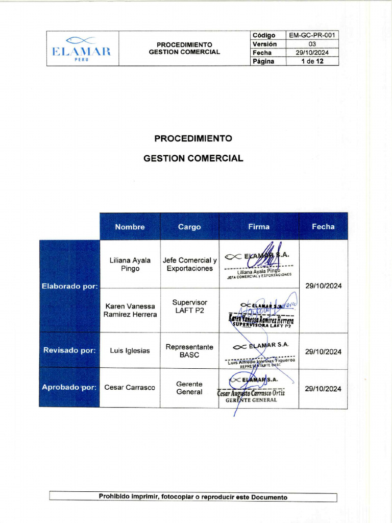 PROCEDIMIENTO V3 | PDF