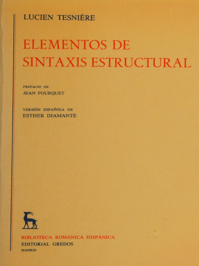 Elementos De: Sintaxis Estructural | PDF | Adverbio | Lingüística