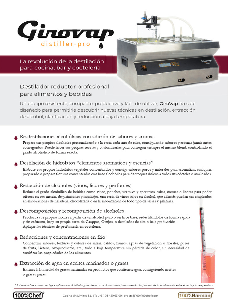 Girovap Características | PDF | Vino | Destilación