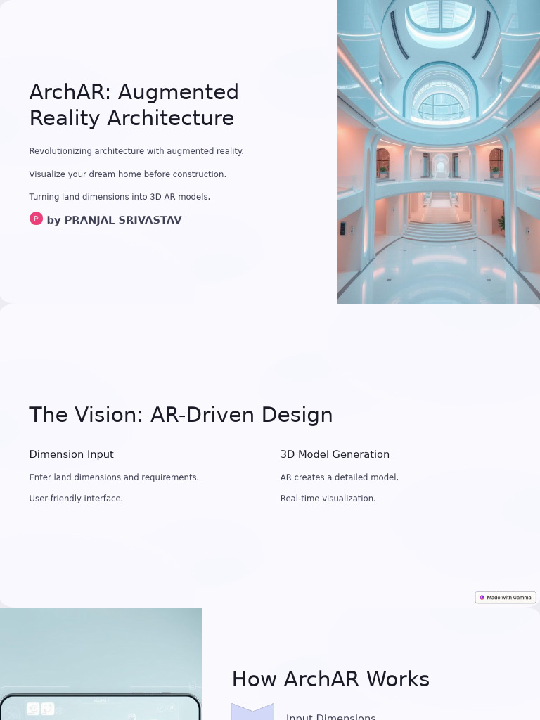 ArchAR Augmented Reality Architecture | PDF