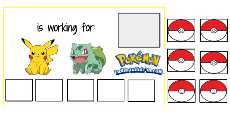 Pokemon Token Board | PDF