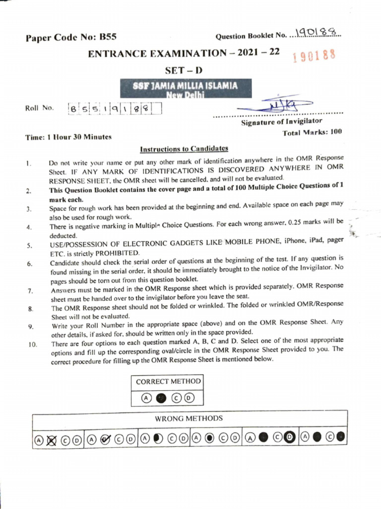 BA Social Sciences 2021_SSF JMI | PDF