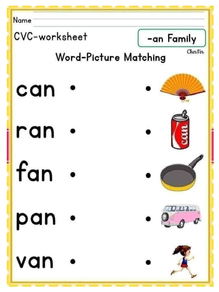 Addition CVC Words | PDF