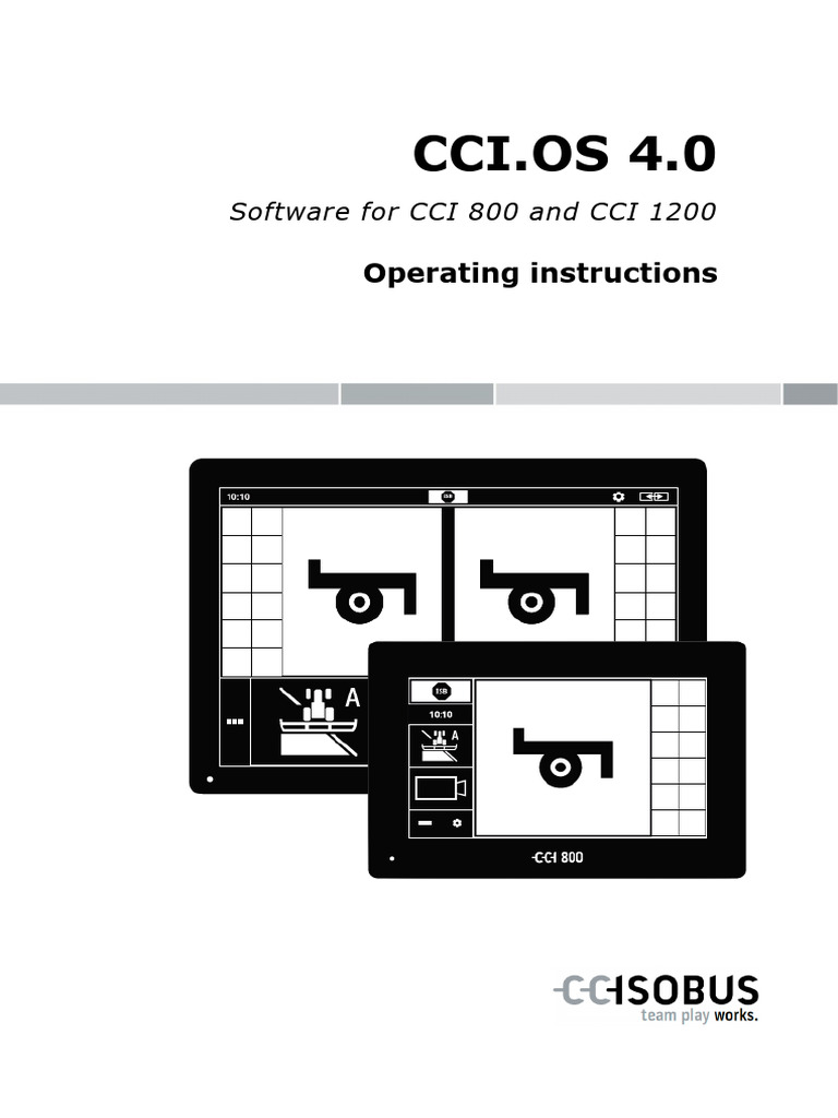 Operating Manual CCI-Terminal | PDF | Screw | Usb