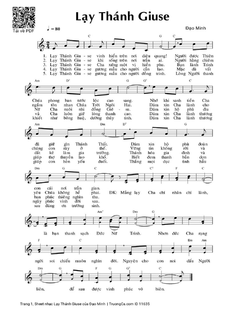 Lay Thanh Giuse | PDF