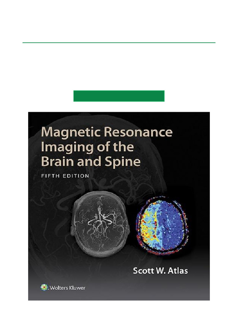 Magnetic Resonance Imaging of The Brain and Spine, 5th Edition Textbook PDF Download | PDF ...
